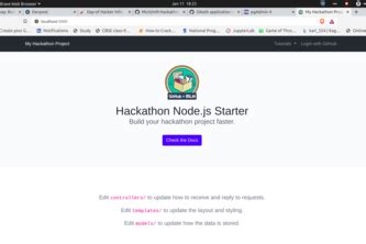 Build With A Starter Pack With Node Js Devpost