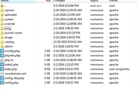 Azure File Is Not Writable In Redhat Linux While Running Opencart