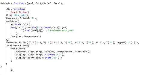 Solved For Loops And Column Lists Jmp User Community