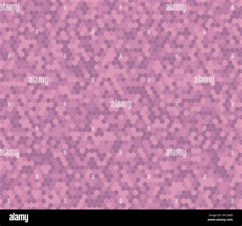 Geometric Template Background Stacked Hexagon Bold Mosaic Cell Pink Color Tones Small Hexagon
