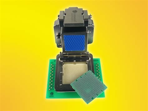 Clamshell Production Test Socket For BGA1062 Ironwood BCE SRL Importation Distribution