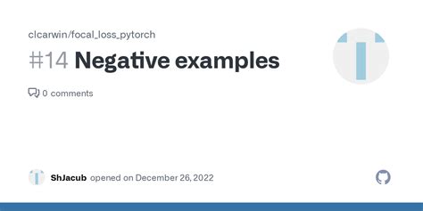 Negative Examples Issue Clcarwin Focal Loss Pytorch GitHub