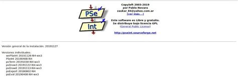 PSeInt Un intérprete de pseudocódigo para estudiantes de programación Linux OS net