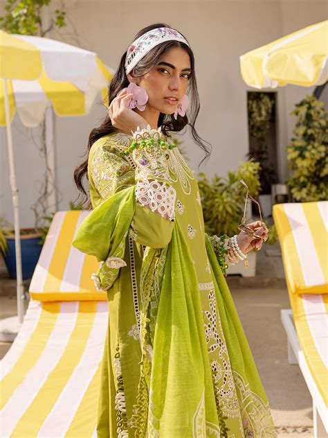 Ms 04 3 Pc Luxury Lawn Parishay