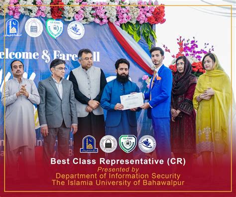 Best Class Representative Cr Presented By Department Of Information