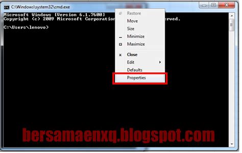 Cara Merubah Warna Teks Di Cmd Total For Friend