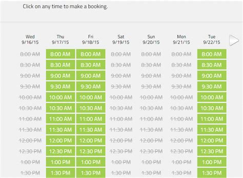 Appointment Booking Database Schema Daryzav