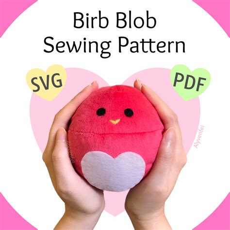 Birb Blob Plushie Sewing Pattern By Alyvenfei On Deviantart