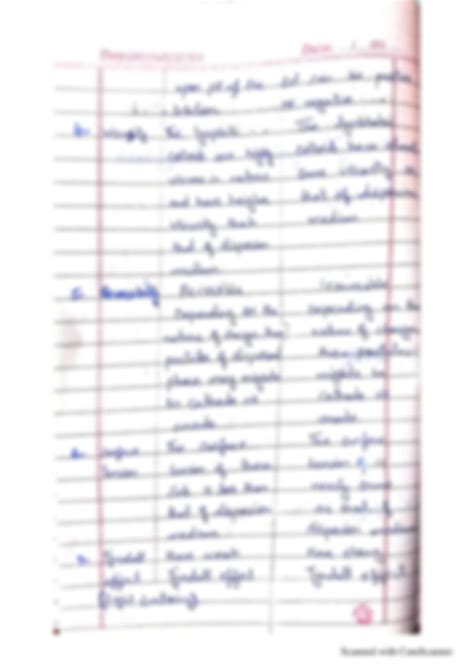 SOLUTION Comparison Between Lyophilic And Lyophobic Colloids For Chemistry Babes Studypool