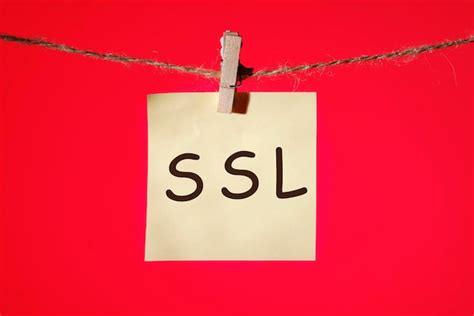Premium Photo Ssl Secure Sockets Layer Concept Text On A Yellow