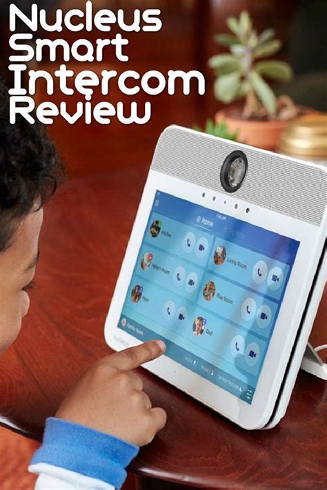 The Nucleus Smart Intercom Is An Intercom From The Future The Smart Intercom Has Been Designed