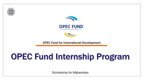 Young Professional Development Program Ypdp By Opec Fund In Austria