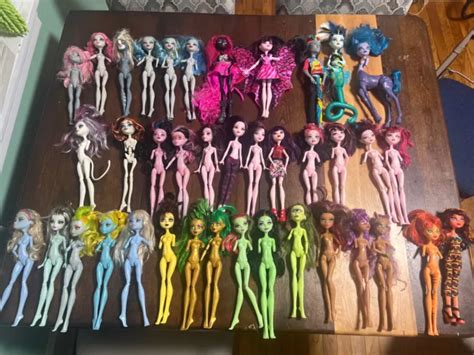 Monster High Doll Lot For Ooak Customization 39 Dolls Eur 15460
