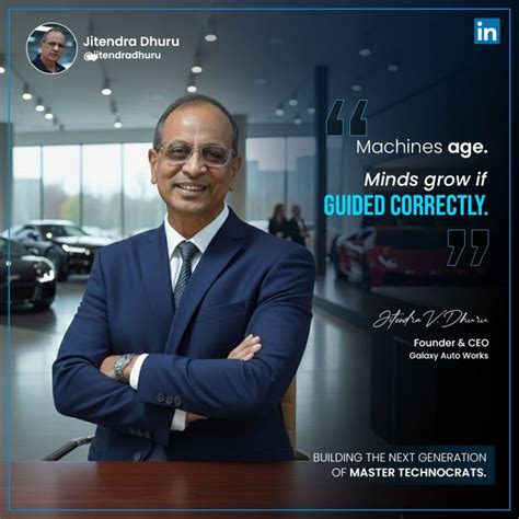 Galaxy Auto Works People First Approach To Mentorship Jitendra Dhuru
