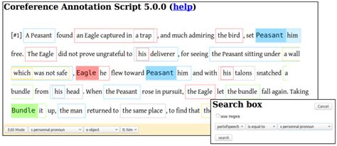 Bruno Oberle Coreference Annotation Tool Sacr