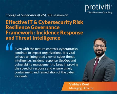 Protiviti India Member Firm On Linkedin Cybersecurity Intelligence