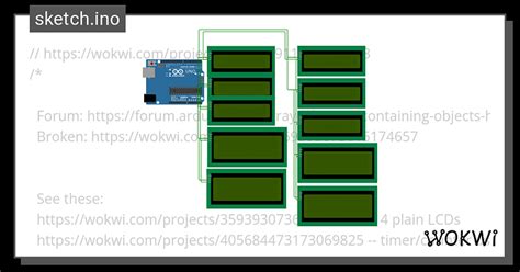 Array Of Struct Containing Objects Hd4478h Lcds And List