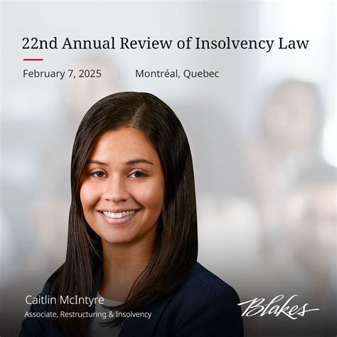 Looking Forward To The 2025 Annual Review Of Insolvency Law And In