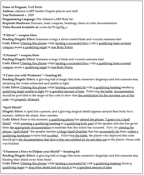 Larp Code Annotation Alliance Larp Troll Battle Steele 2016a