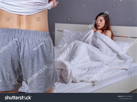 Couple Bedroom Having Sex Man Taking Stock Photo Shutterstock