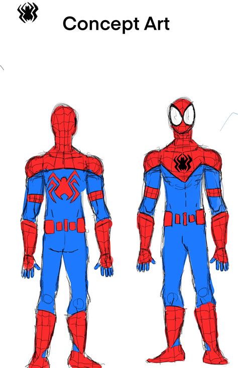 Spider Man Comic Concept Art