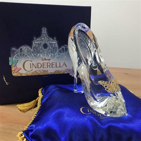 Cinderella Glass Slipper On Pillow From Movie