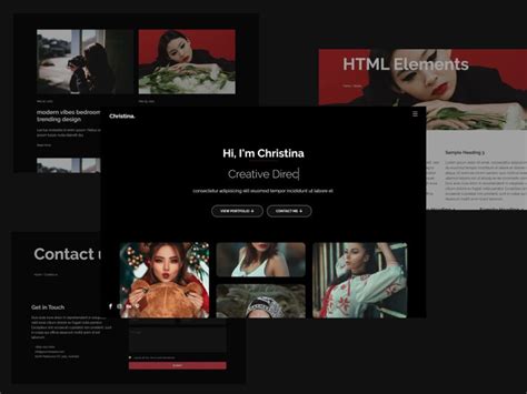 40 Free Personal Portfolio HTML CSS Website Templates 2025
