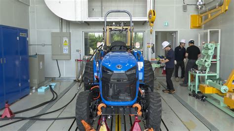 한국농업기술진흥원 국내 최초 농업용 전기트랙터 공개 노컷뉴스