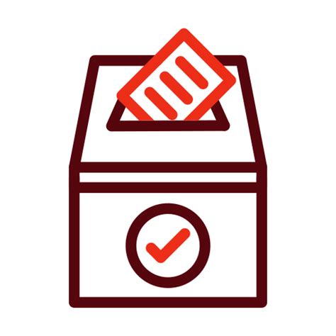 Voting Box Generic Color Outline Icon