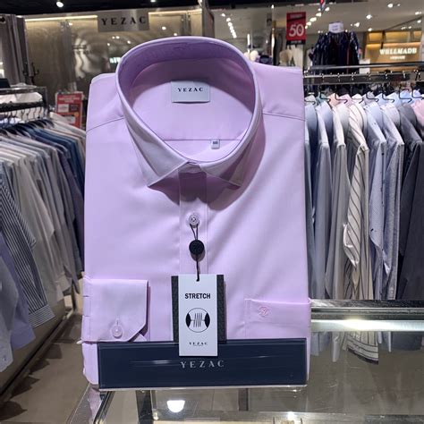 [예작]남성와이셔츠스넵카라배색 신축성 스트레치 일반핏 긴팔 Yj3sbr102 Vi 이랜드몰