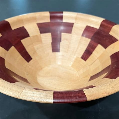 Segmented Bowl Etsy
