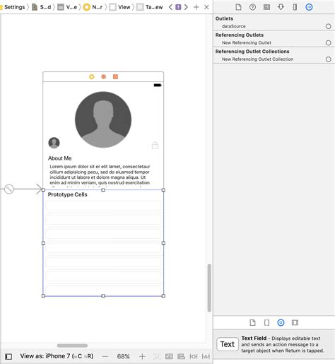 Swift Why Doesnt My Uitableview Have A Delegate Outlet In Storyboard