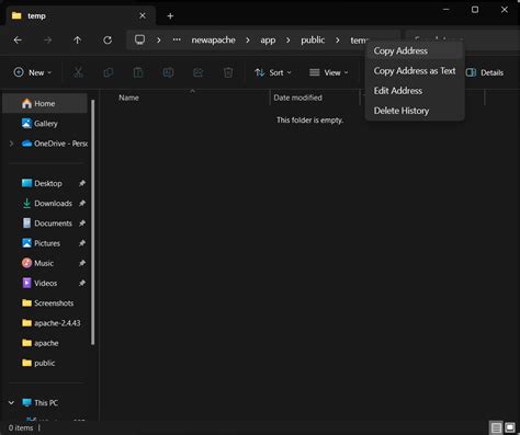 How To Set Your Temp Directory For Windows Os Php Version 78