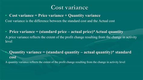 Standard Costing And Variance Analysis Pdf
