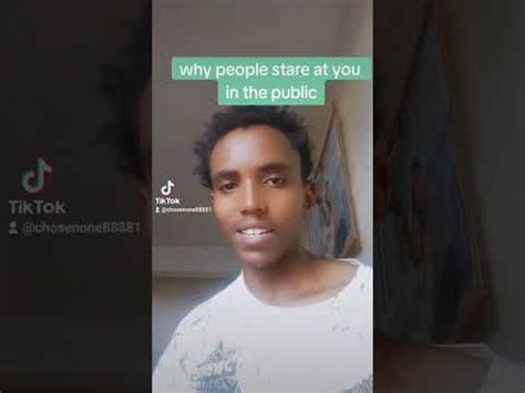 why people stare at you in the public?? - YouTube