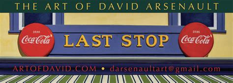 The Art Of David Arsenault Completed Saturday Between • 12 In X 24 In • Oil On Canvas