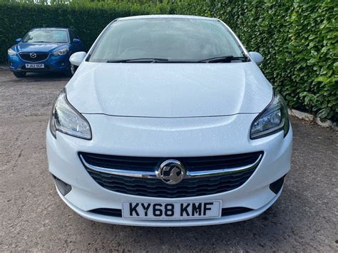 2018 Vauxhall Corsa White Manual 5 Speed Right Hand Drive In United