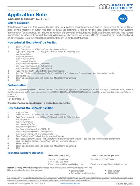 an 027 mousepoint installation on linux v2 pdf linux patent