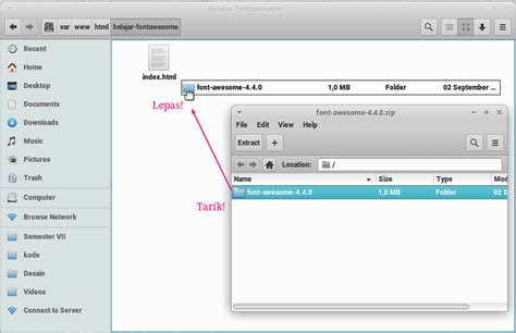Cara Menggunakan Font Awesome Untuk Membuat Ikon Pada Web