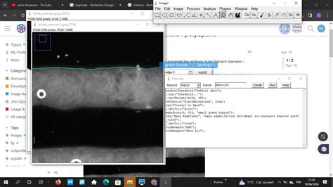 Automated Edge Detection As Spline Polyspline Image Analysis Image Sc Forum