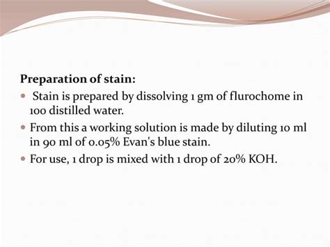 Special Stains Useful In Microbiology Laboratory Pptx Chemistry