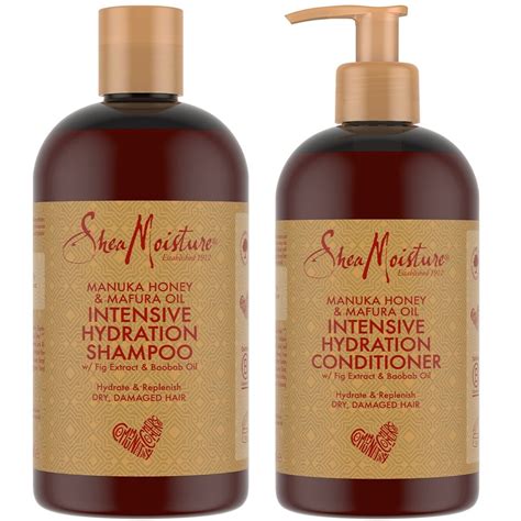 Shea Moisture Manuka Honey And Mafura Oil Intensive Hydration Shampoo