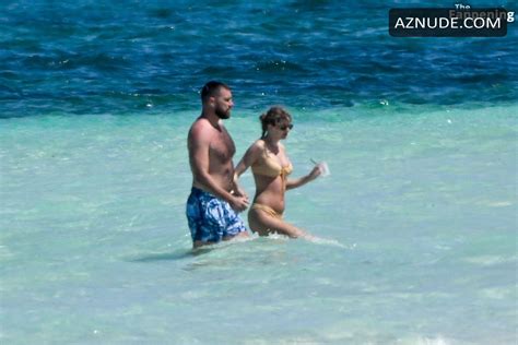 Taylor Swift And Travis Kelce Sexy Heat Up In The Beach In The Bahamas Aznude