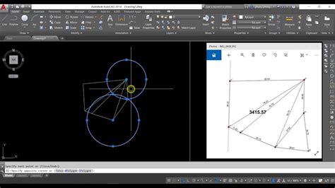 Autocad Using Tools Draw And Modify 02 Youtube
