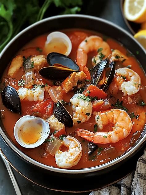 Savor The Coast With Homemade Cioppino Seafood Stew Delight Elouise