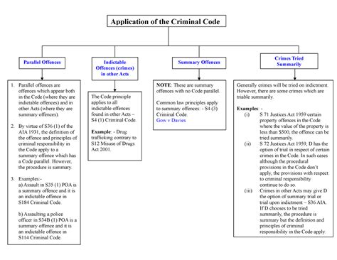 3 Application Of The Criminal Code Application Of The Criminal Code