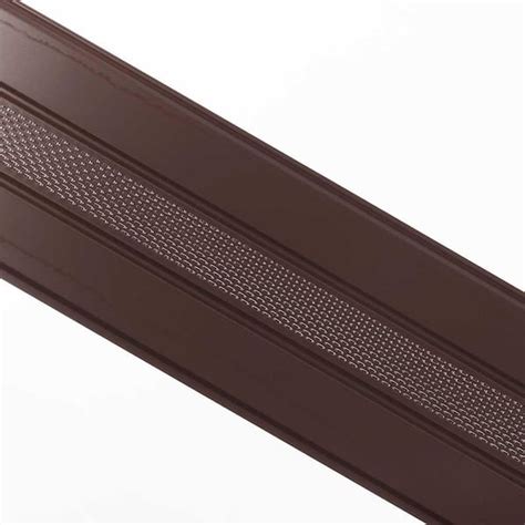 Gibraltar Building Products 12 In X 12 Ft Black Aluminum Vented