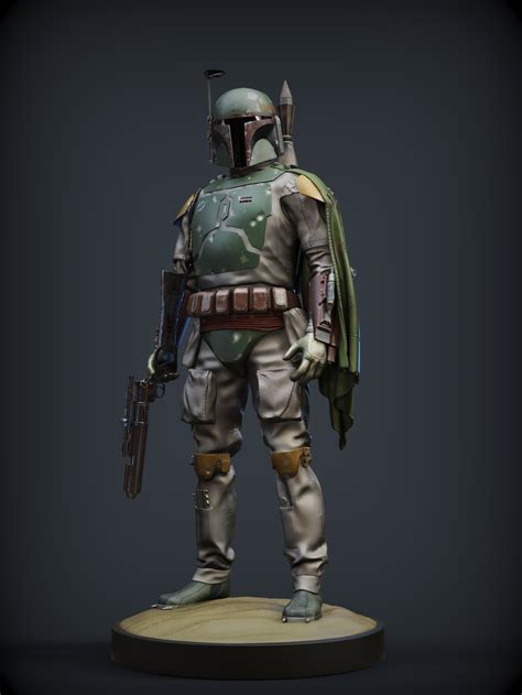 Stl File Boba Fett Rotj 3d Print Model ・3d Printable Design To Download