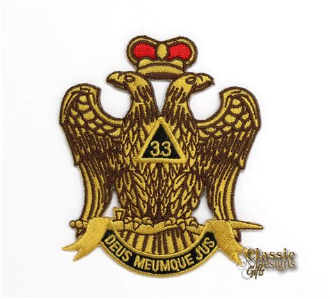 Scotish Rite 33 Rd Degree Crown Up Wings Eagle Hse Us 23 90