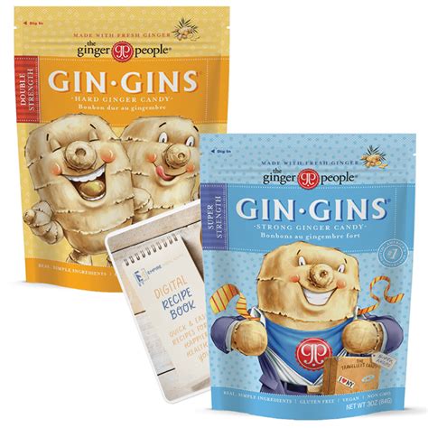 Gin Gins Ginger Candy Variety Pack Of 2 Bundle 1 Of Each Flavor Gin Gins Super Strength
